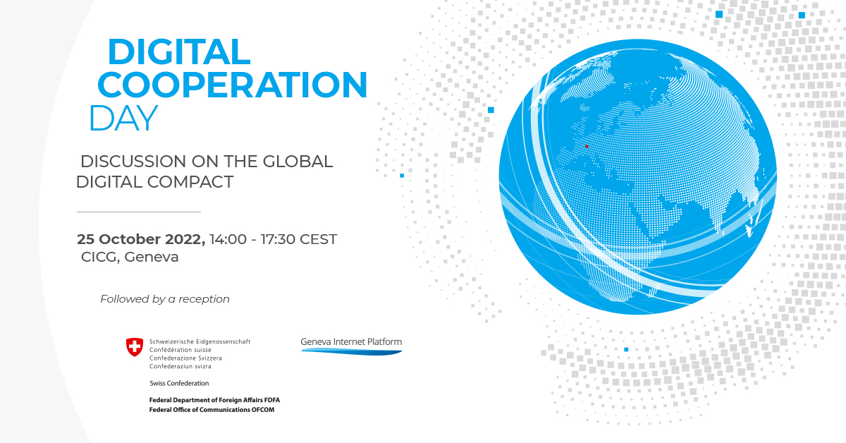Digital Cooperation Day: Discussion on the Global Digital Compact - GIPLATFORM